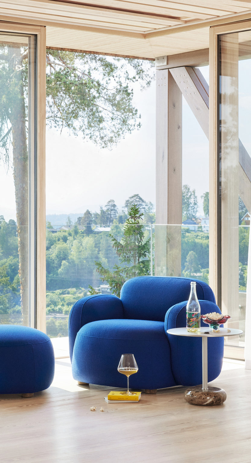 Gem lounge chair w/armrests - Northern